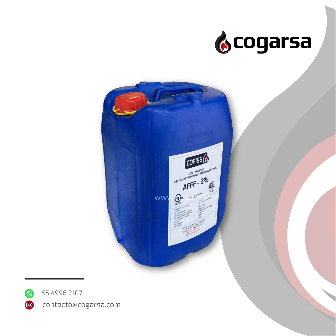 Espuma AFFF 3% UL 162 COFISS® — COGARSA