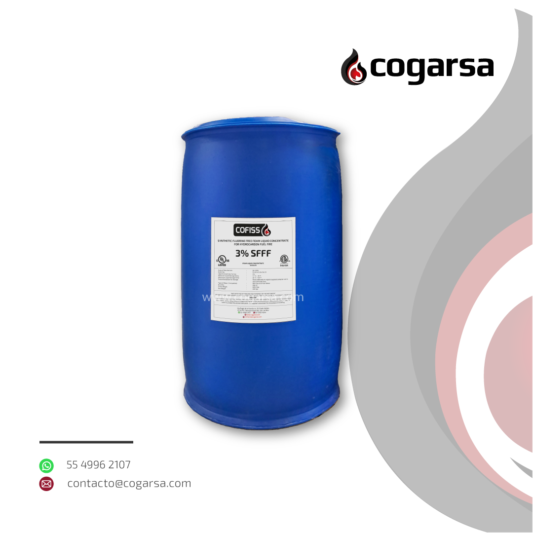 SFFF foam 3% 200L UL 162 COFISS — COGARSA