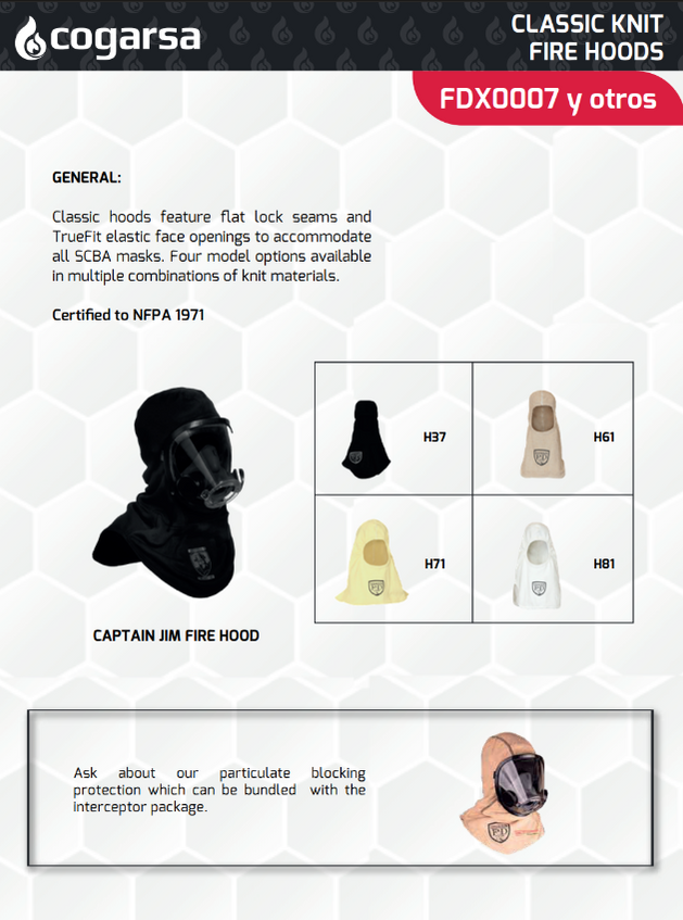 Kit Traje de Bombero Brigadista — COGARSA