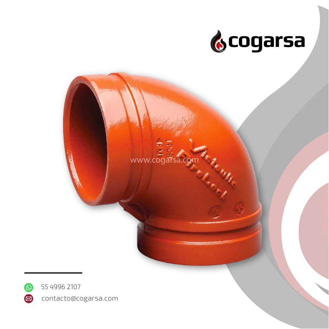 CODO RANURADO 90° - ESTILO 001 — COGARSA