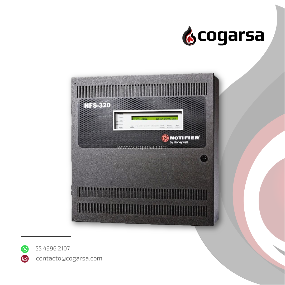 NFS-320 PANEL DE DETECCIÓN DE INCENDIO — COGARSA