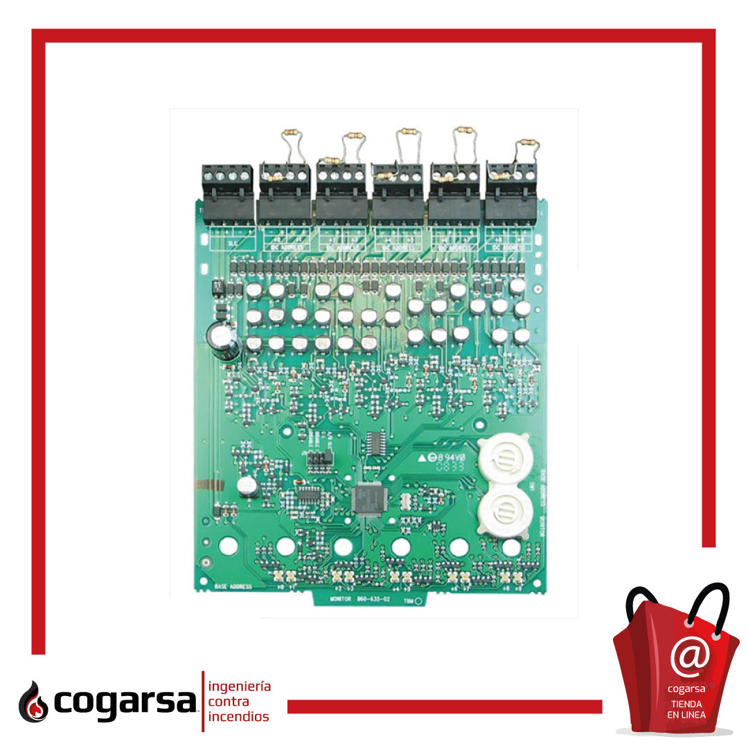 XP10-M Módulo de monitor de diez entradas – COGARSA